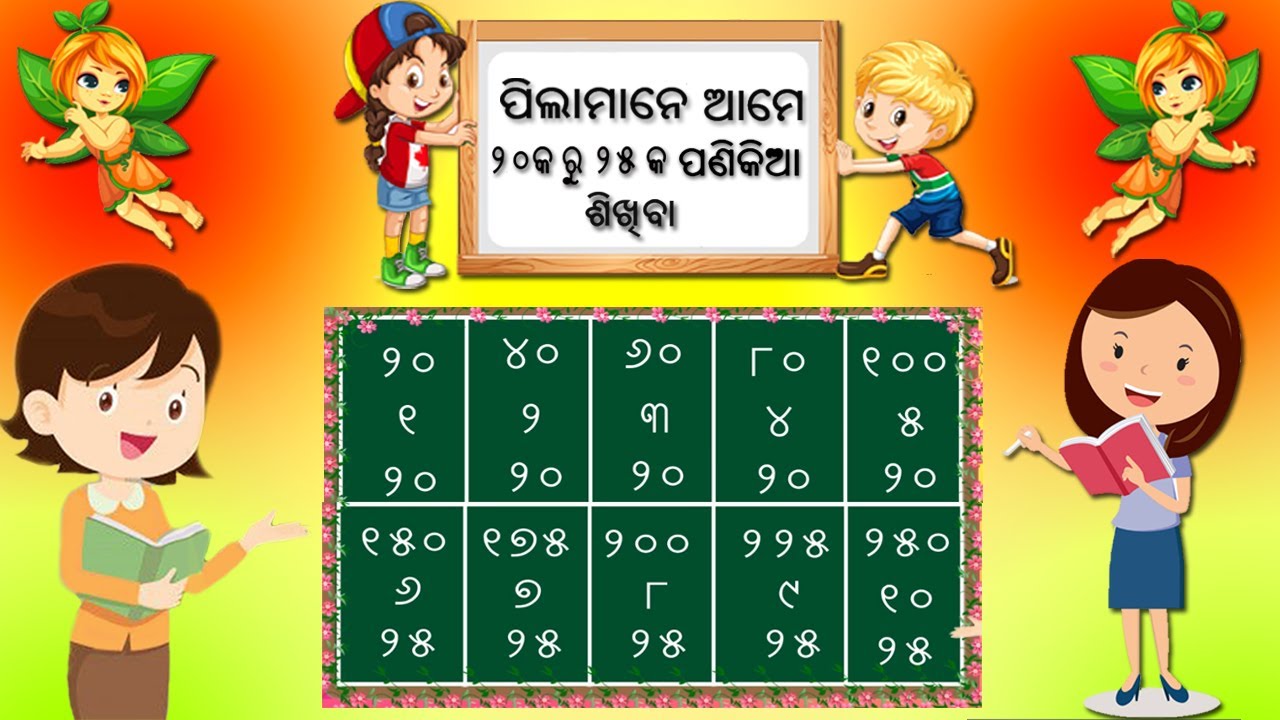 All Panikia ||Odia Panikia Trick||Panikia In Odia||Odia Table||20 ka ru ...