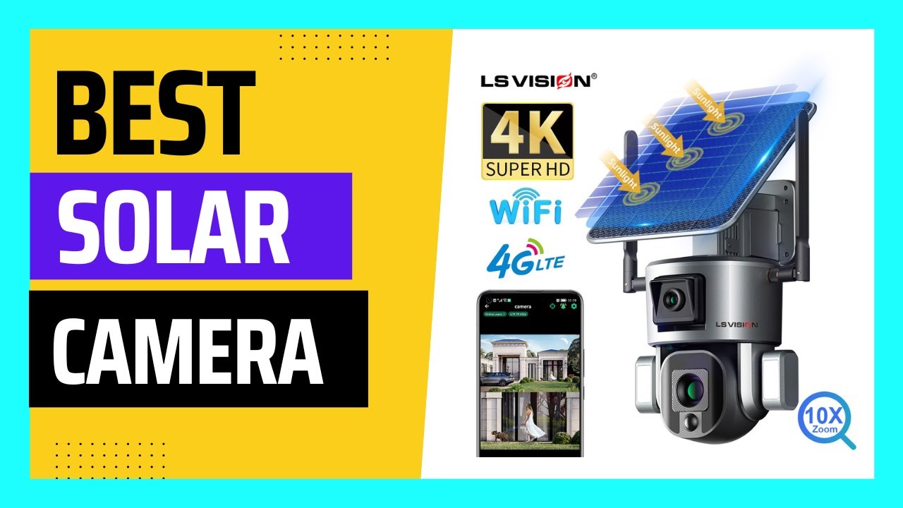 Top Best LS VISION Solar CCTV Camera - YouTube
