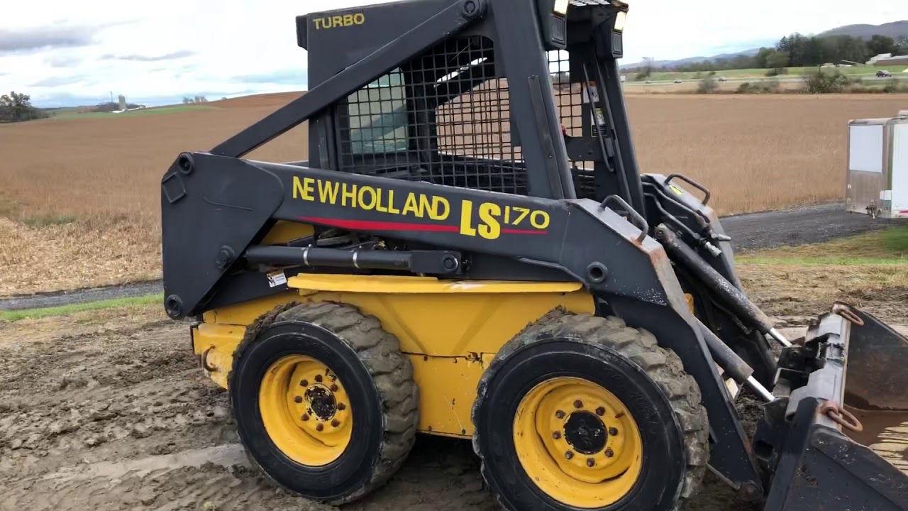 Newholland Ls170 - YouTube