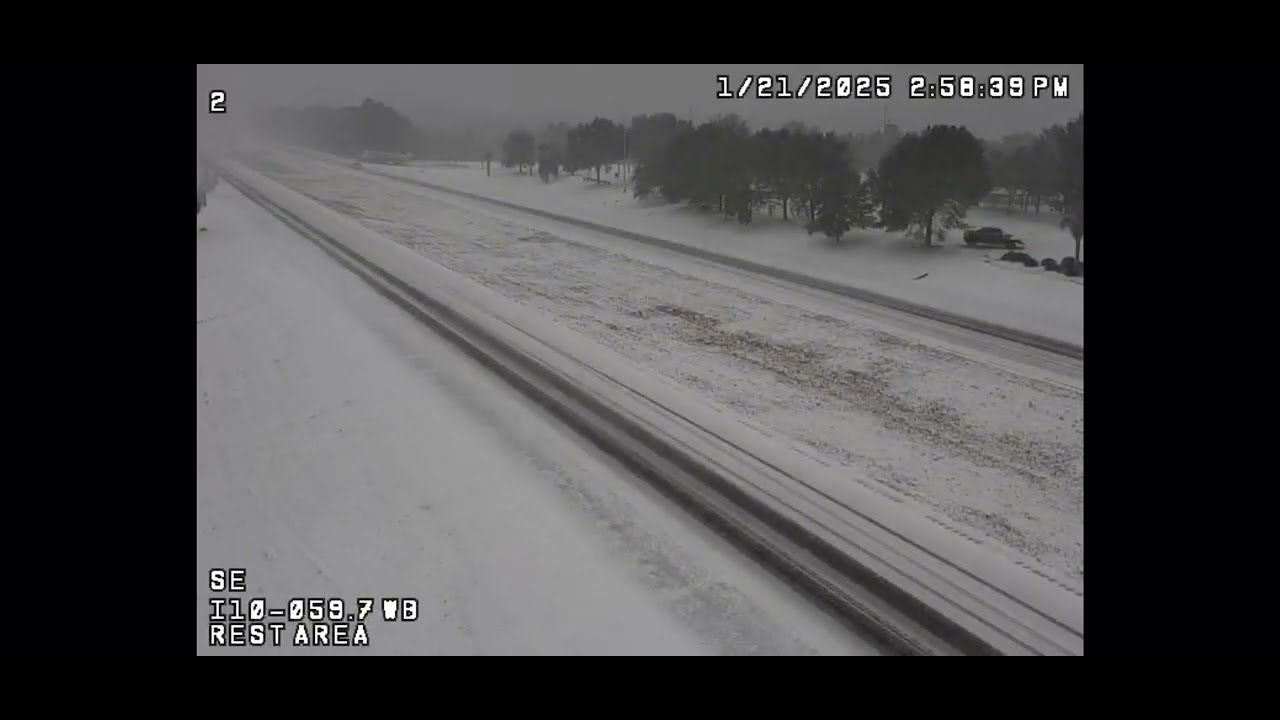 Lots Of Snow ️ | multiple interstates covered in snow in the Florida ...