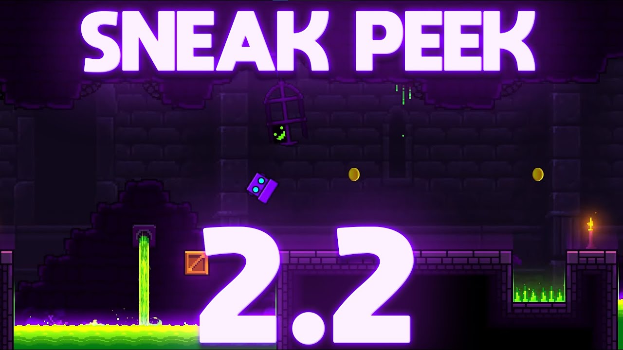 Geometry Dash Update 2.2 NUEVA SNEAK PEEK (3) - YouTube