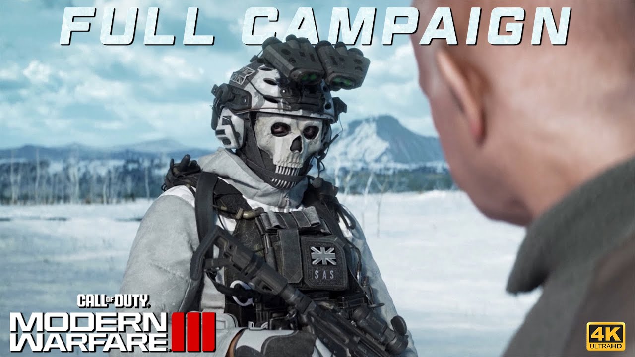 CALL OF DUTY MODERN WARFARE 3 Campaign Complete Walkthrough | No ...