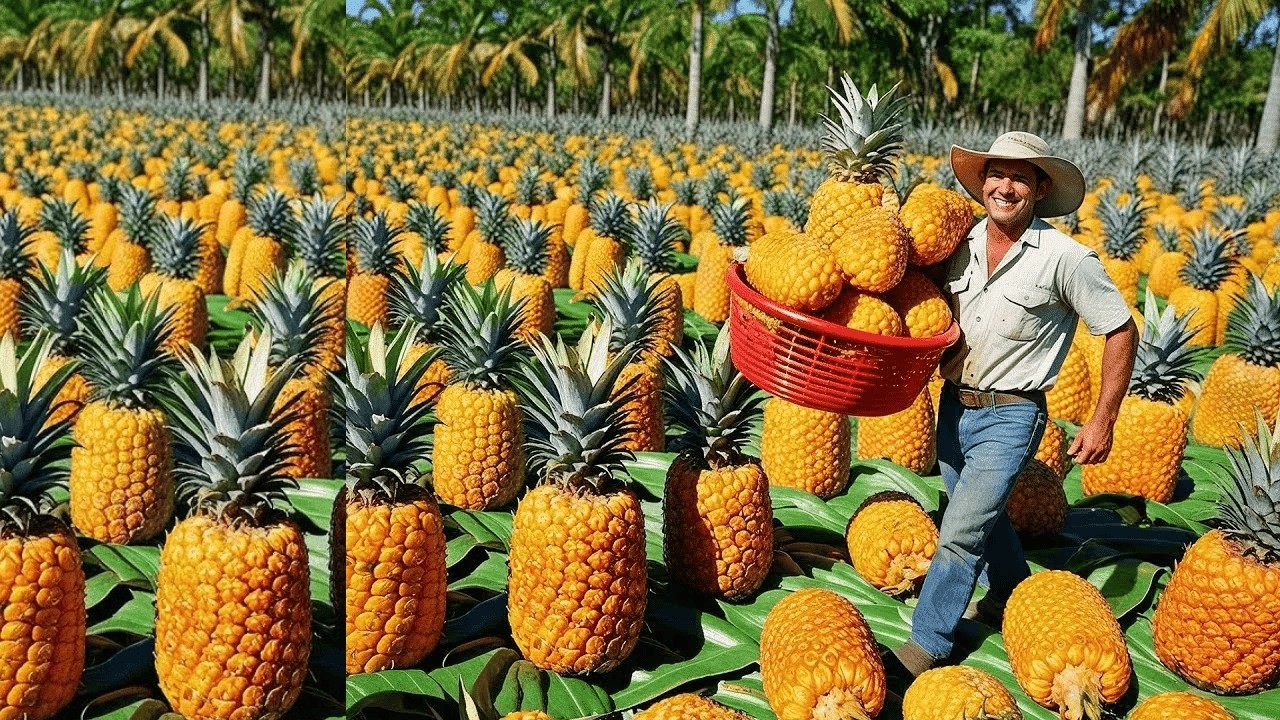 ¡DESCUBRE el SECRETO detrás de las PIÑAS más DELICIOSAS del MUNDO ...
