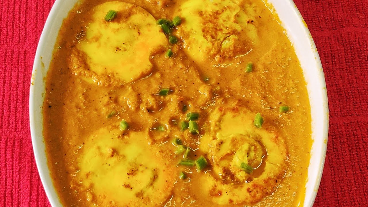 Sunshine eggs in Butter Gravy | Easy egg curry recipe in a minute ...