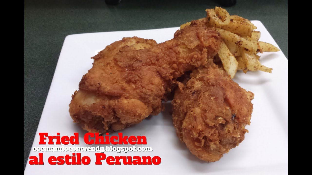 Receta: Pollo Frito/ Fried Chicken Con Su Toque Peruano (Una Delicia ...