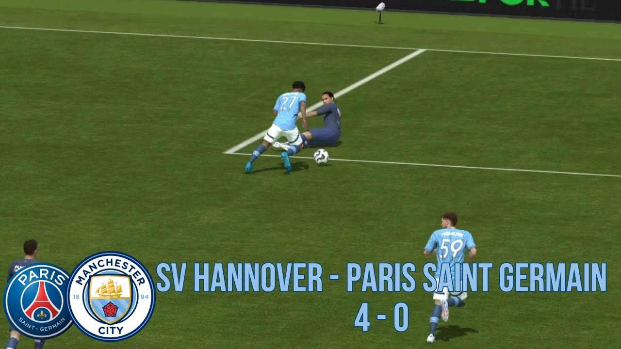 SV Hannover - Paris Saint-Germain: 4 - 0 - YouTube