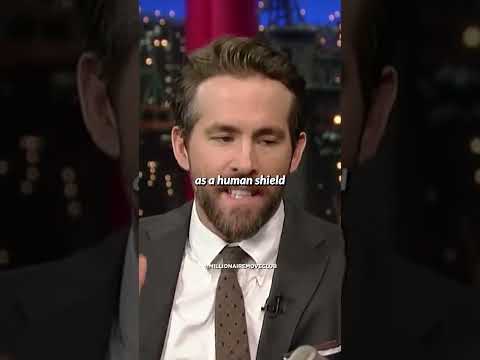 Ryan Reynolds would use his wife as a human shield to protect his baby😳 ...