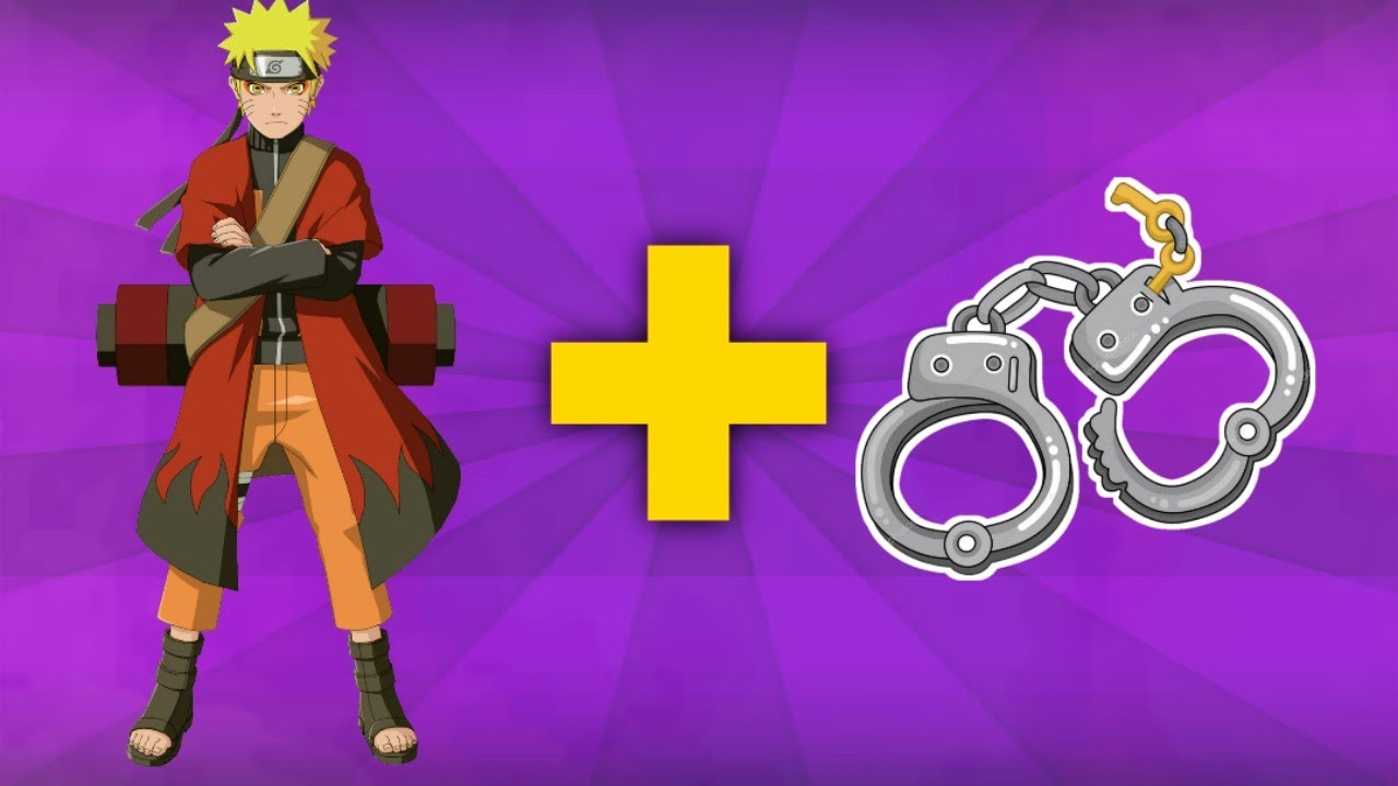 Naruto characters cuffed mode part 2 with rope - YouTube