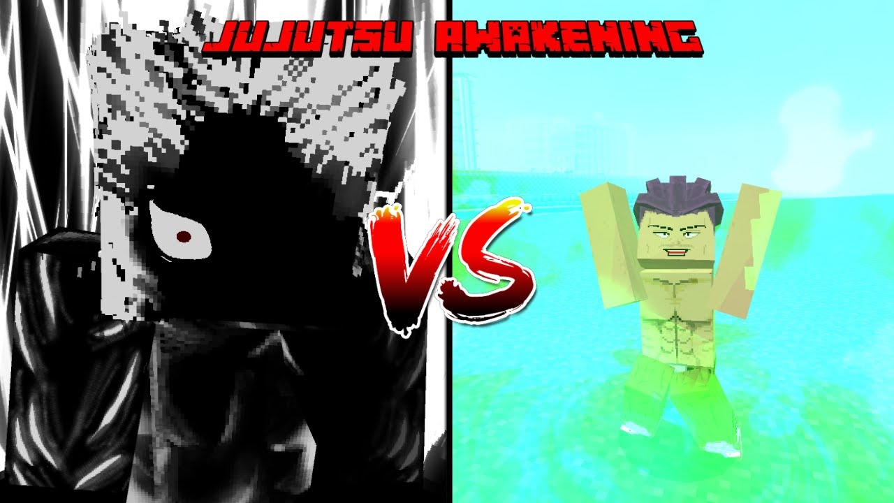 Hakari Vs Yuji Awakened In Jujutsu Kaisen Minecraft | Jujutsu Awakening ...