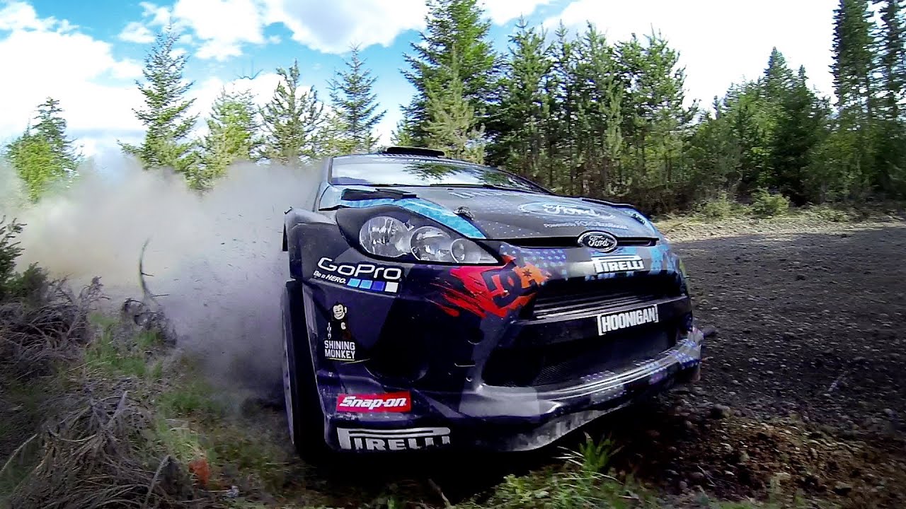 GoPro: Stage Rally on the Oregon Trail with Ken Block - YouTube