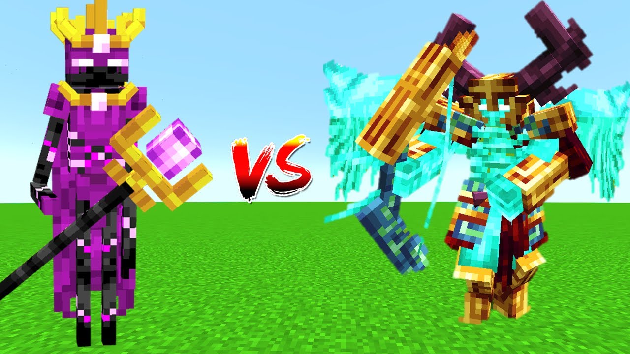ENDER KING VS MALEDICTUS IN MINECRAFT - YouTube