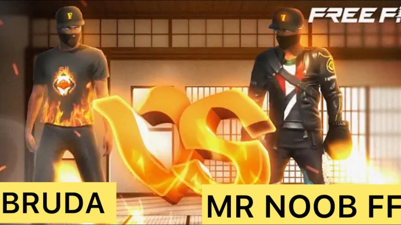 OF BRUDA VS MR NOOB FF⚡️🔥 - YouTube