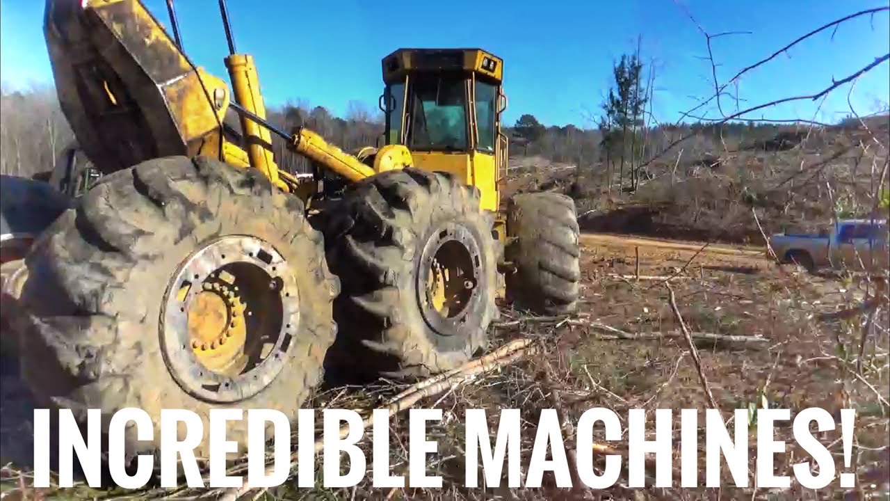 Tigercat 635D, ride along! - YouTube