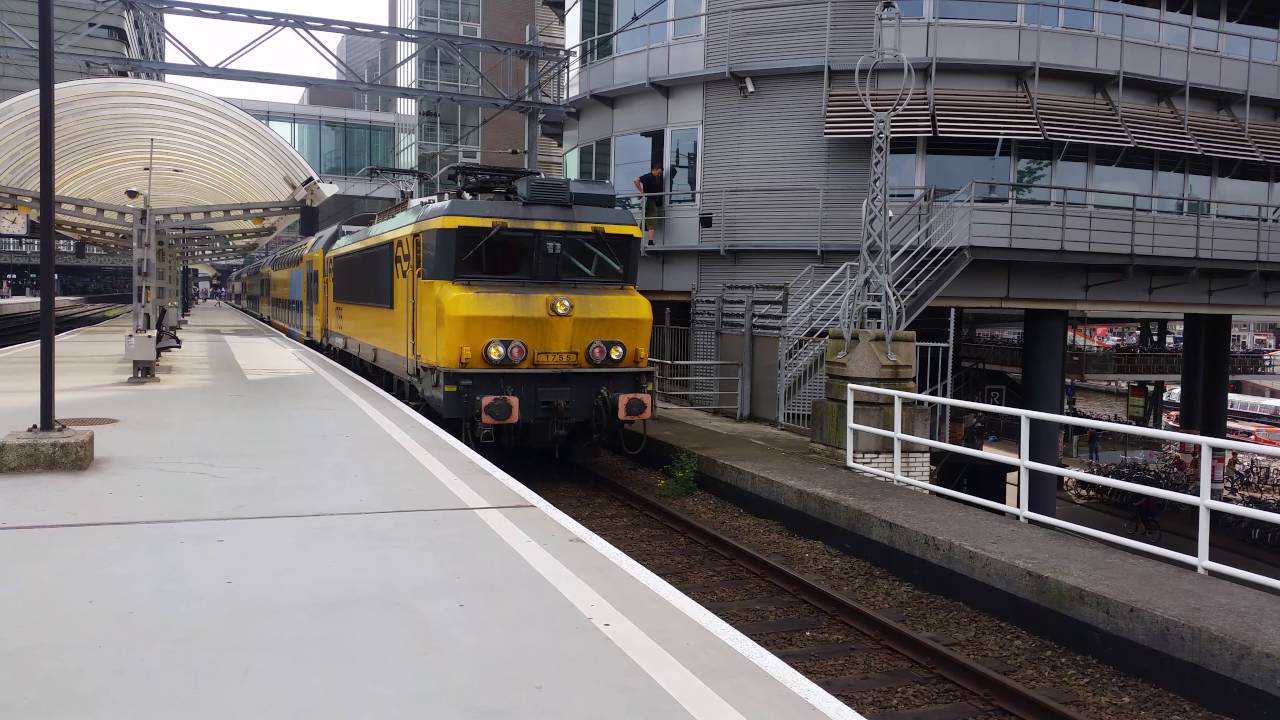 NS 1755+DDM-1 7211 vertrekken van Amsterdam Centraal - YouTube