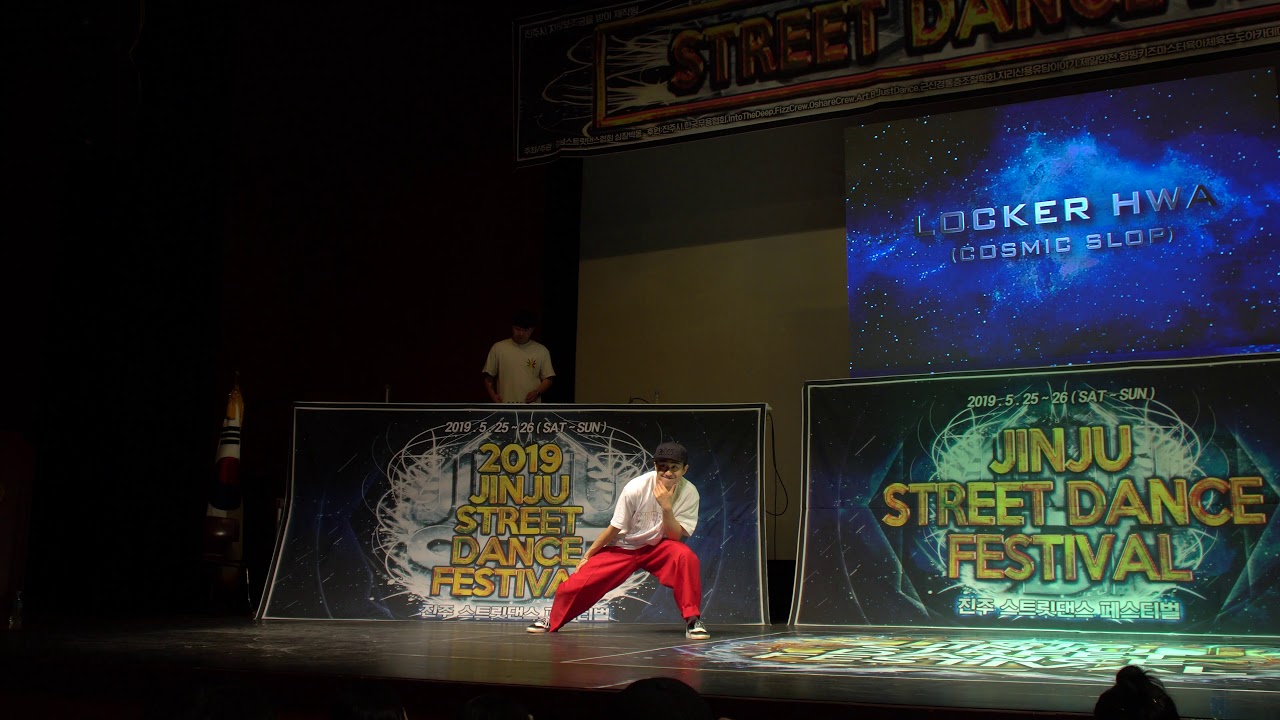 [4K] LOCKER HWA(Cosmic Slop) OPEN STYLES SIDE JUDGE SHOW I 2019 JINJU ...