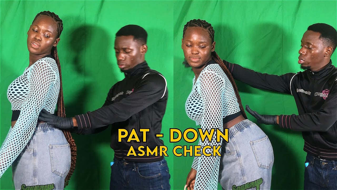 ASMR TSA Security Check - Fast & Aggressive Pat Down Roleplay Soothing ...