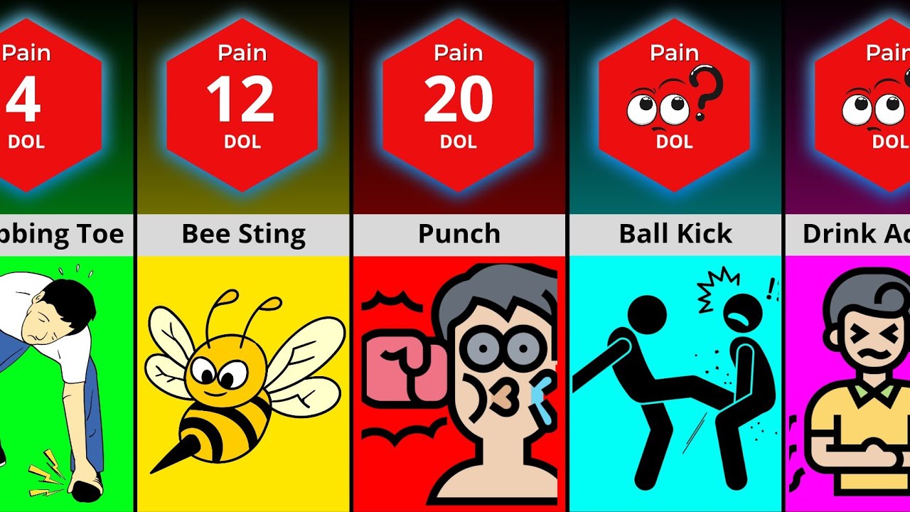 Comparison: Human Pain. - YouTube