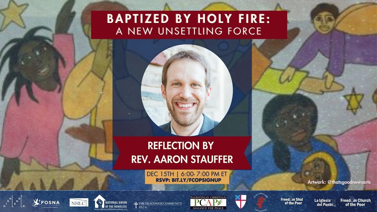 Reflection by Rev. Aaron Stauffer - YouTube