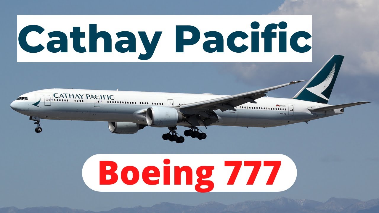 Cathay Pacific Boeing 777 [PEK HKG] landing at Hong Kong Airport (July ...