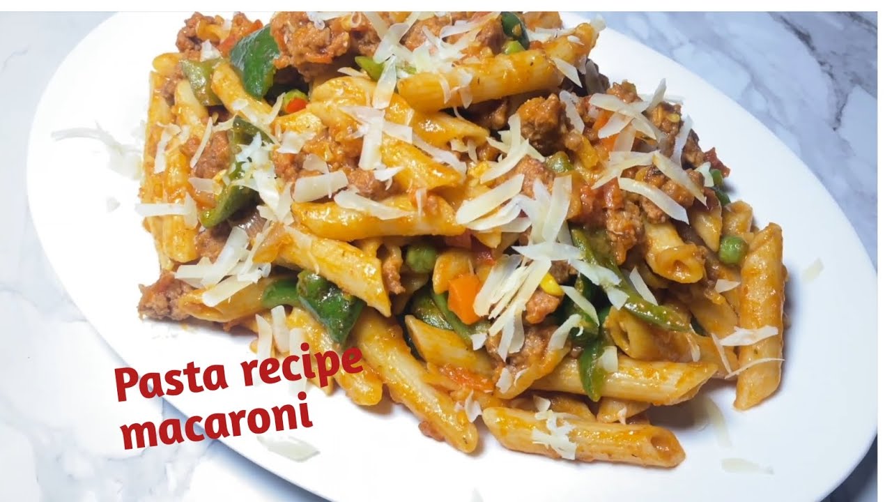 Pasta recipe macaroni How to cooking pasta recipe macaroni akkata pasta ...