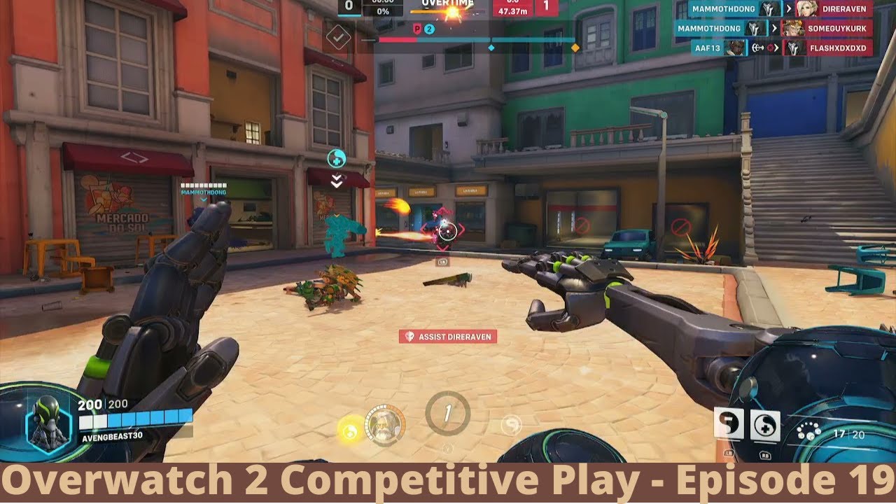 Pushing For Plat - Overwatch 2 - YouTube