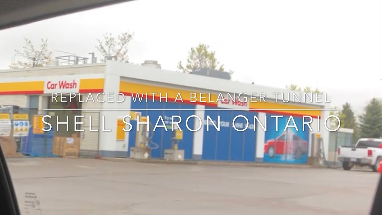 Nice Mark VII Softline Dynamic Tunnel at a Shell Touchless Car Wash in ...