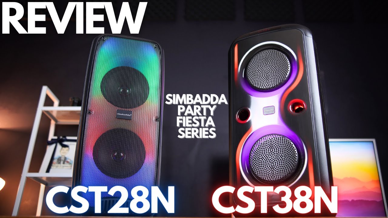 COBA LANGSUNG DUA! REVIEW Speaker Simbadda CST28N dan CST38N Indonesia ...