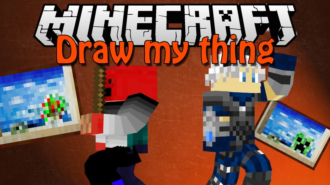 Draw My Thing Minecraft addition - YouTube