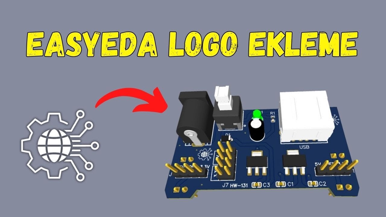 EasyEDA İle PCB'ni Kişiselleştir: Logo Ekleme Adım Adım - YouTube