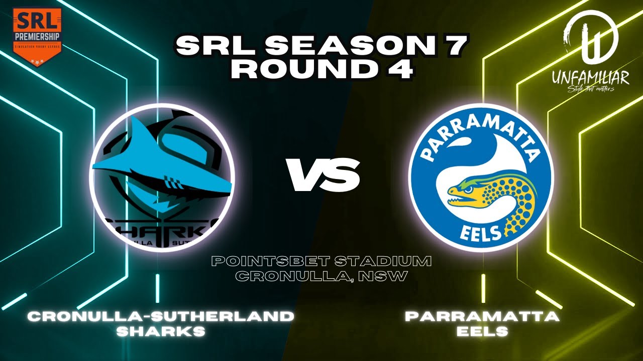 Sharks vs Eels | Season 7, Round 4 | SRL - YouTube