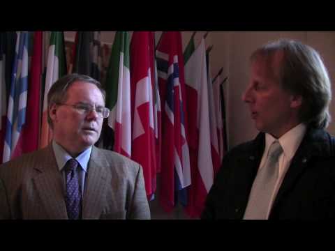 Sam Paltridge and Karine Perset talk to Rod Beckstrom at the OECD (10 ...