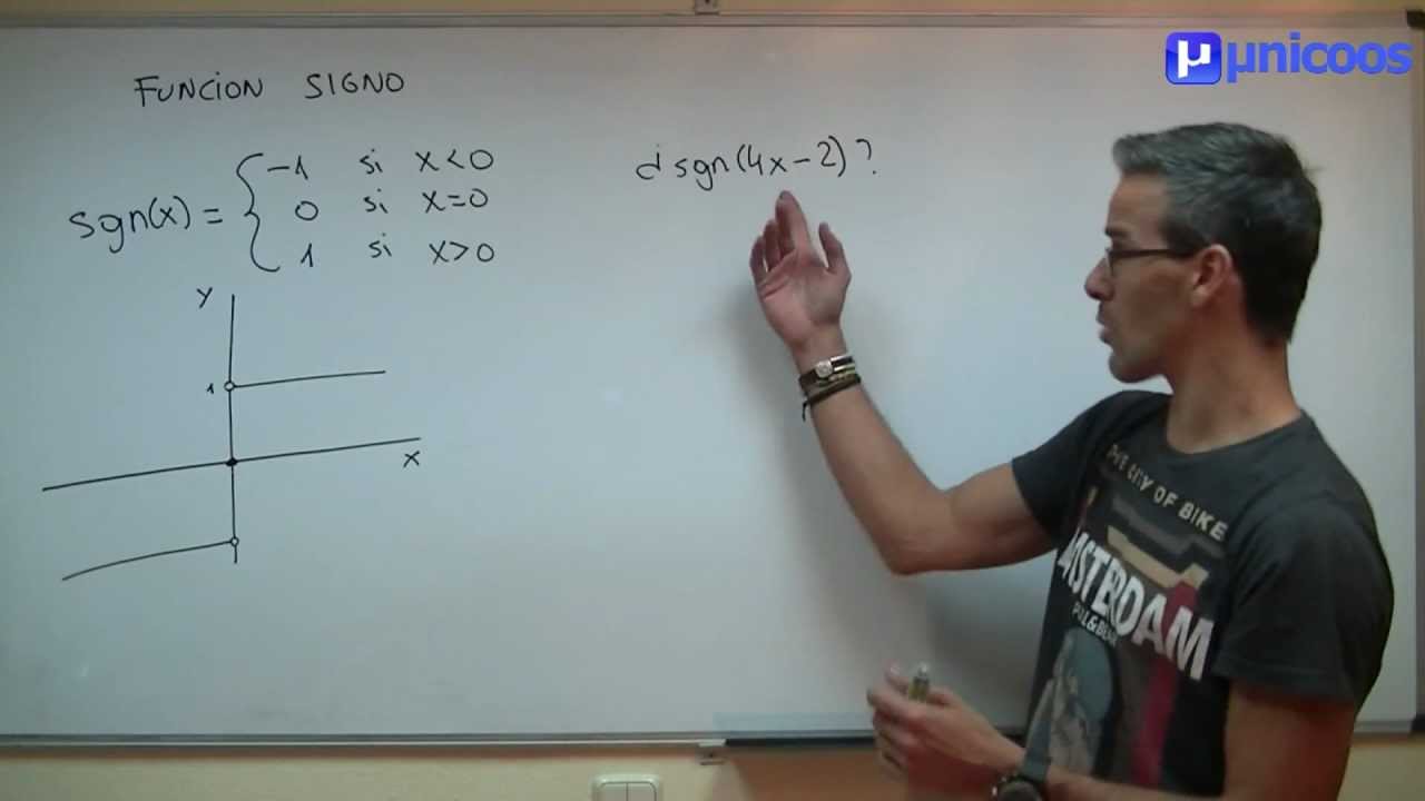 Funcion Signo 01 SECUNDARIA 4 ESO Matematicas Inecuaciones Sgn x Funcion Signo 01 SECUNDARIA 4 ESO Matematicas Inecuaciones Sgn x