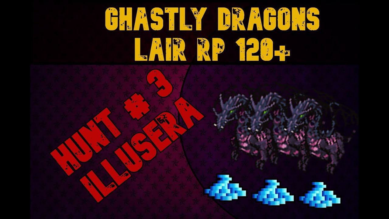 Ghastly Dragon Lair RP 120+ | Tibia - YouTube