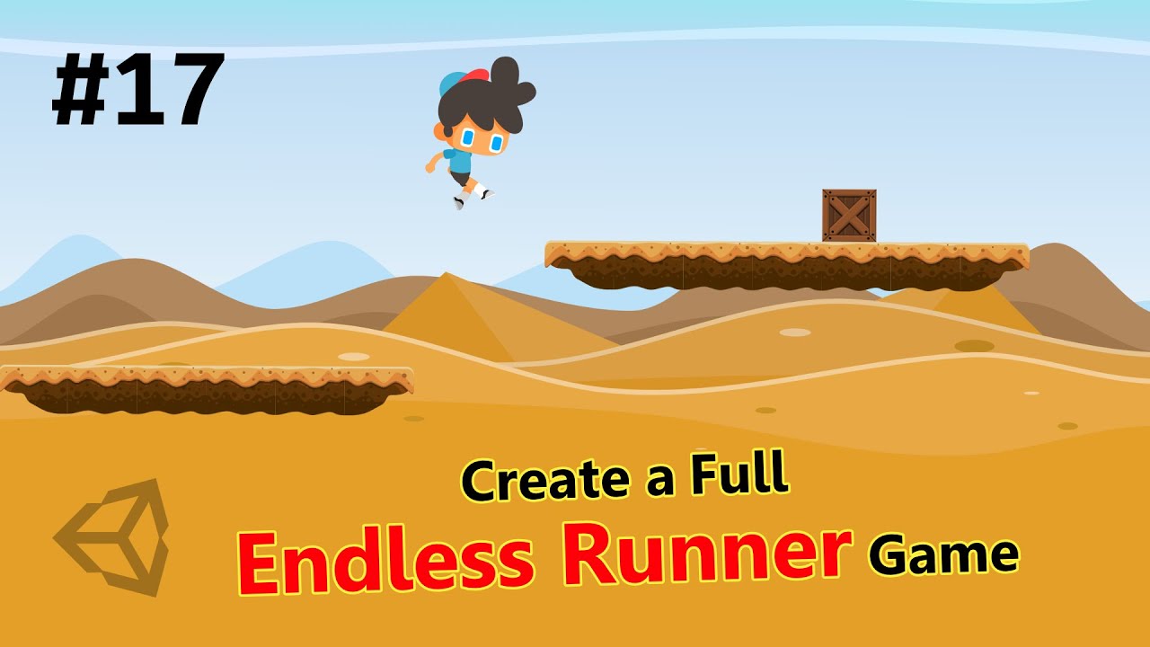 17. Add Main Menu for the game | Make a full Endless Runner Game to ...