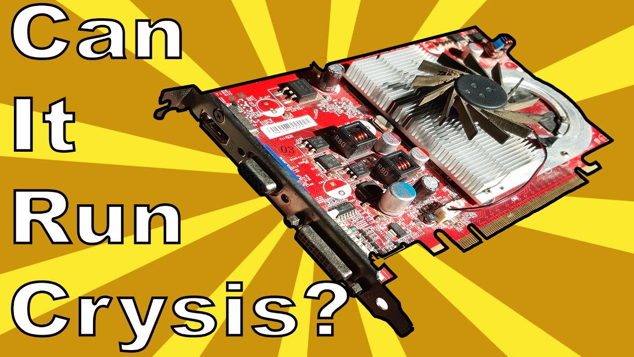 Can This Low End GPU From 2008 Still Play Games? - YouTube