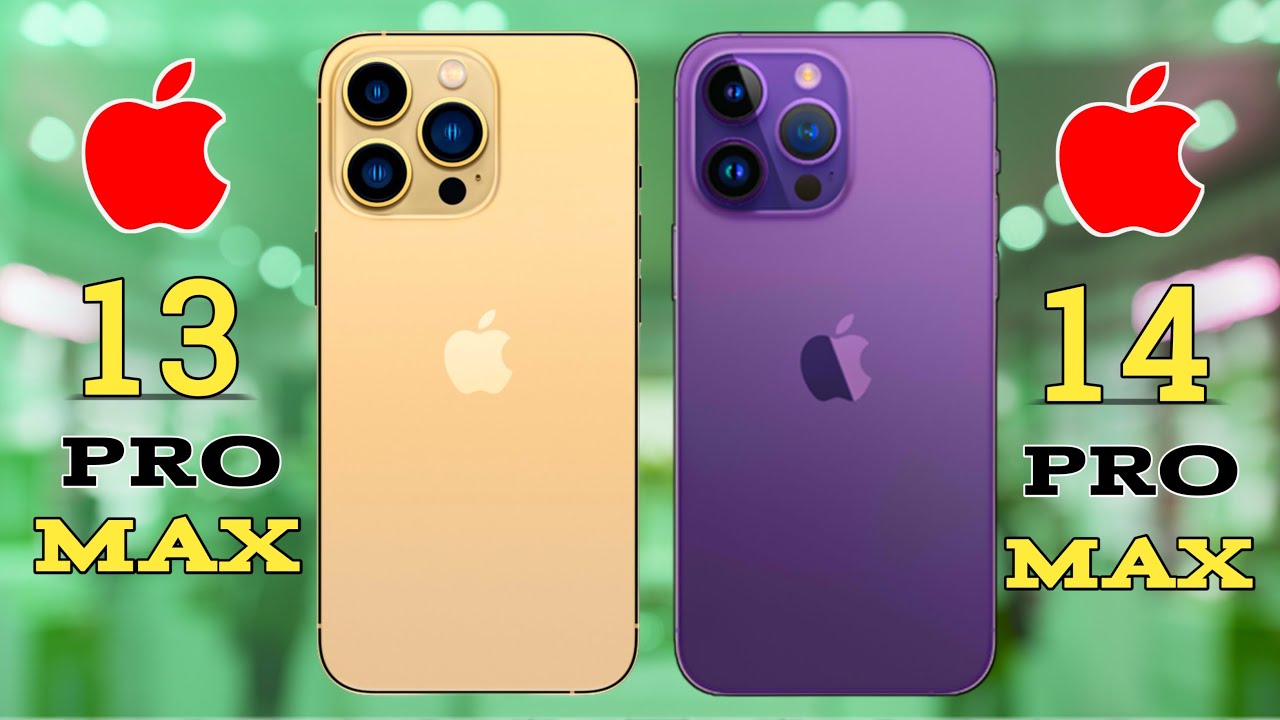 iPhone 13 Pro max vs iPhone 14 pro max - YouTube