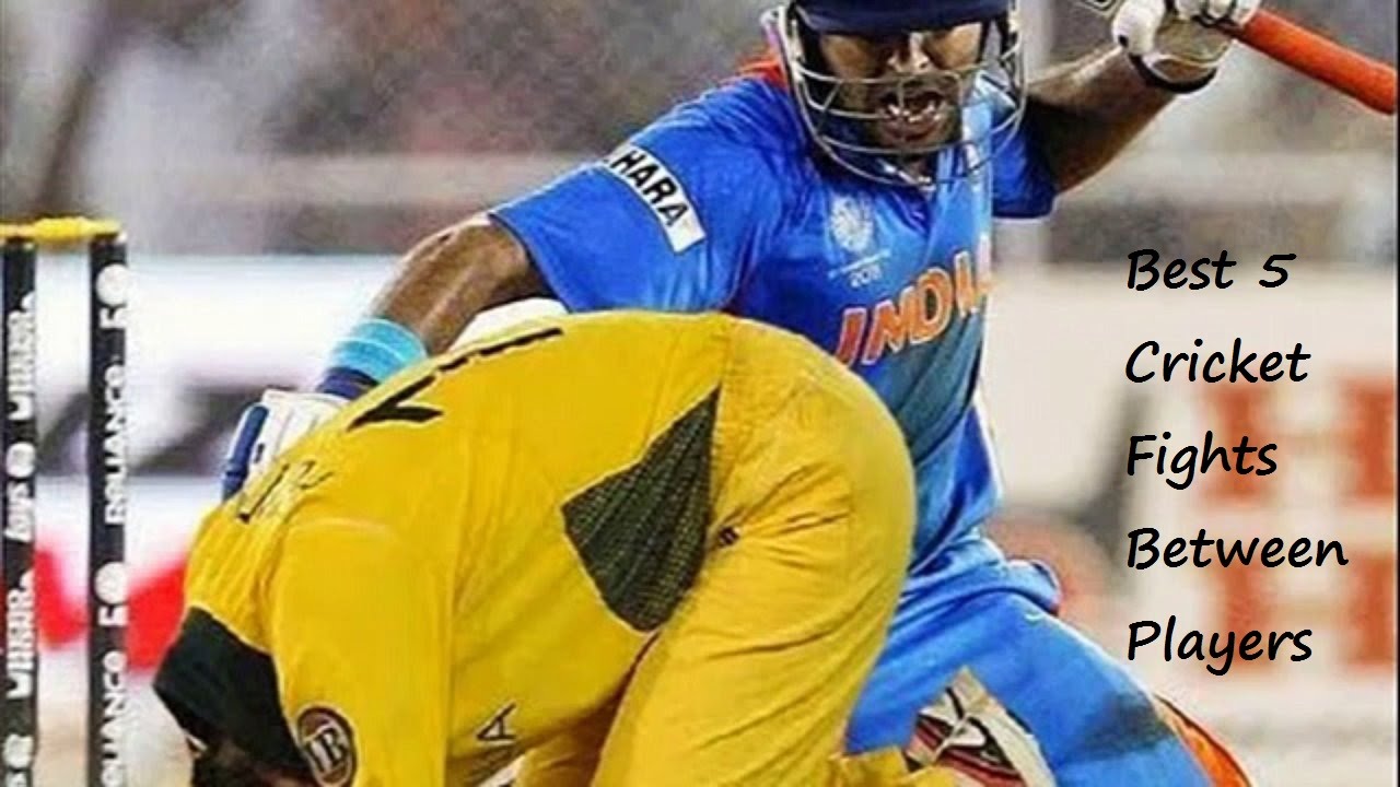 Best 5 Cricket Fights Between Players in Cricket History :Australia vs ...