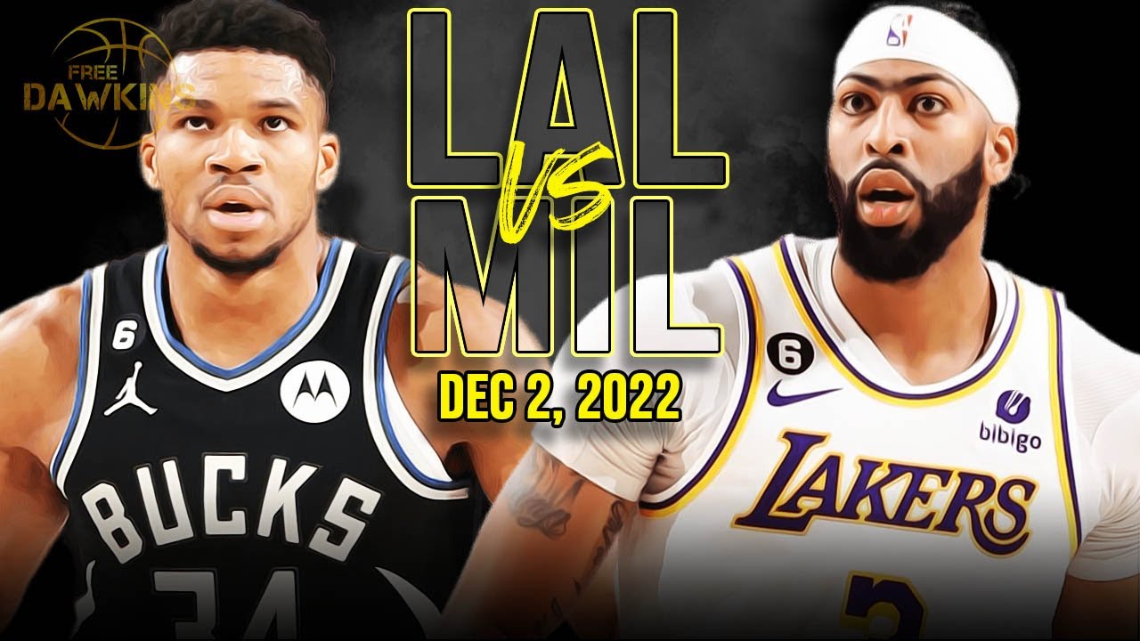 Los Angeles Lakers vs Milwaukee Bucks Full Game Highlights | December 2 ...