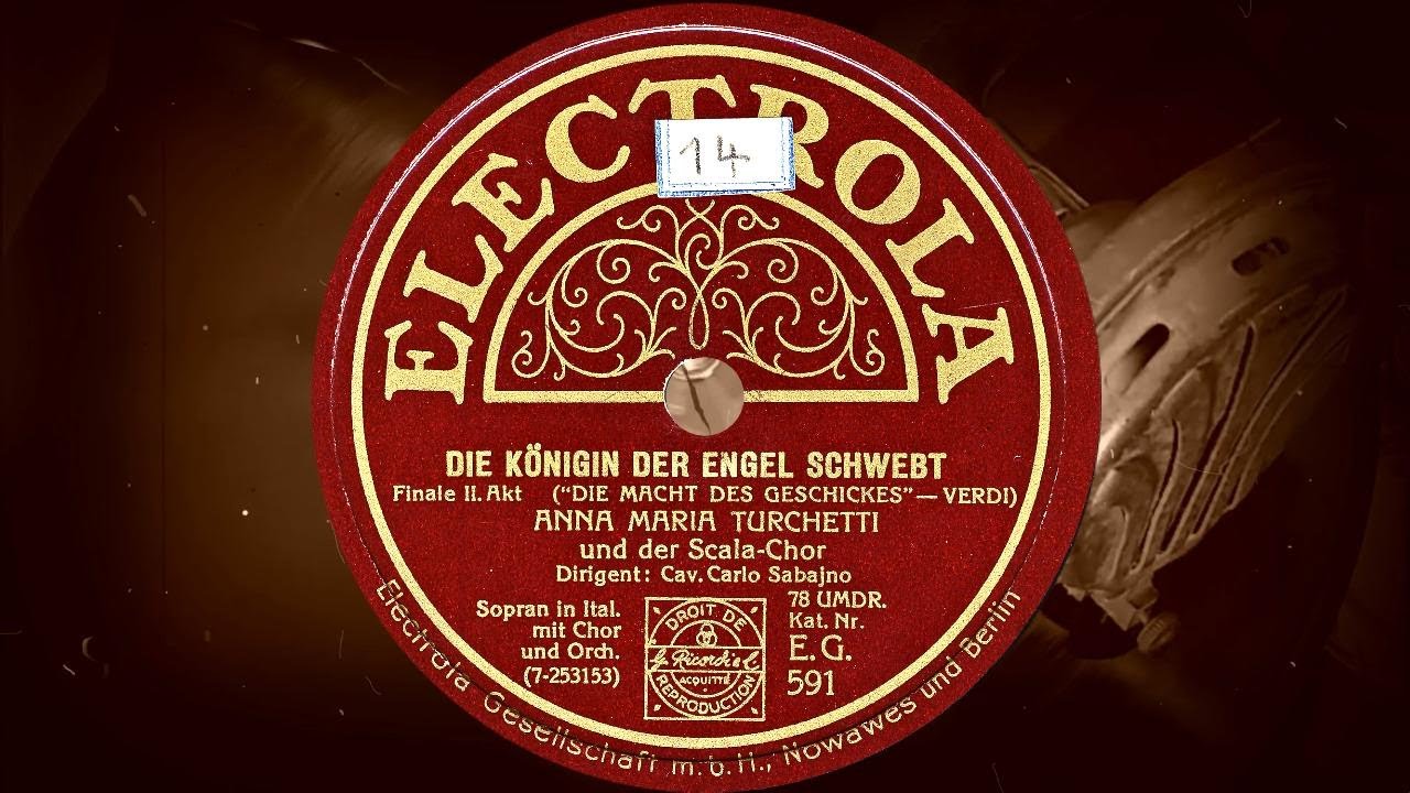 DIE KÖNIGIN DER ENGEL SCHWEBT - ANNA MARIA TURCHETTI und der Scala-Chor ...