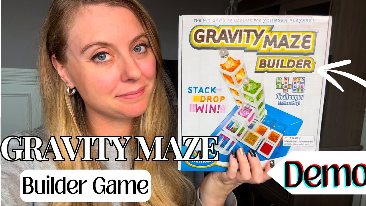 Review of Gravity Maze Builder Game (A Moms Thoughts) - YouTube