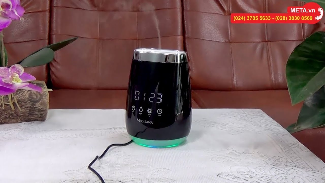 Hướng dẫn sử dụng máy khuếch tán tinh dầu Medisana AD640, điều khiển ...