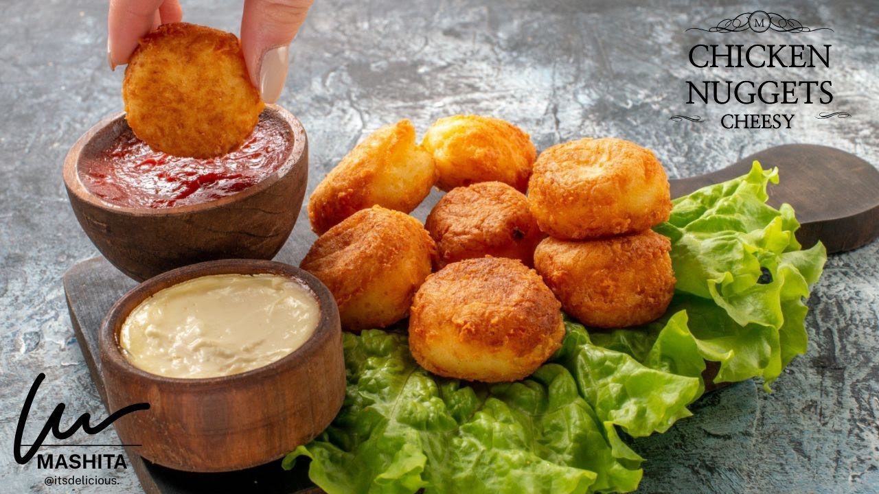 "Cheesy Chicken Nuggets Recipe | Crispy & Irresistible | Easy Homemade ...