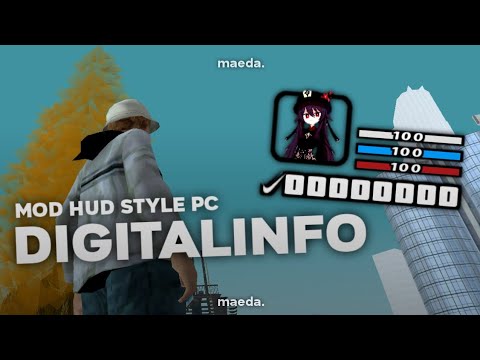 [SHARE] MOD HUD PC DIGITALINFO • GTA SA-MP ANDROID - YouTube