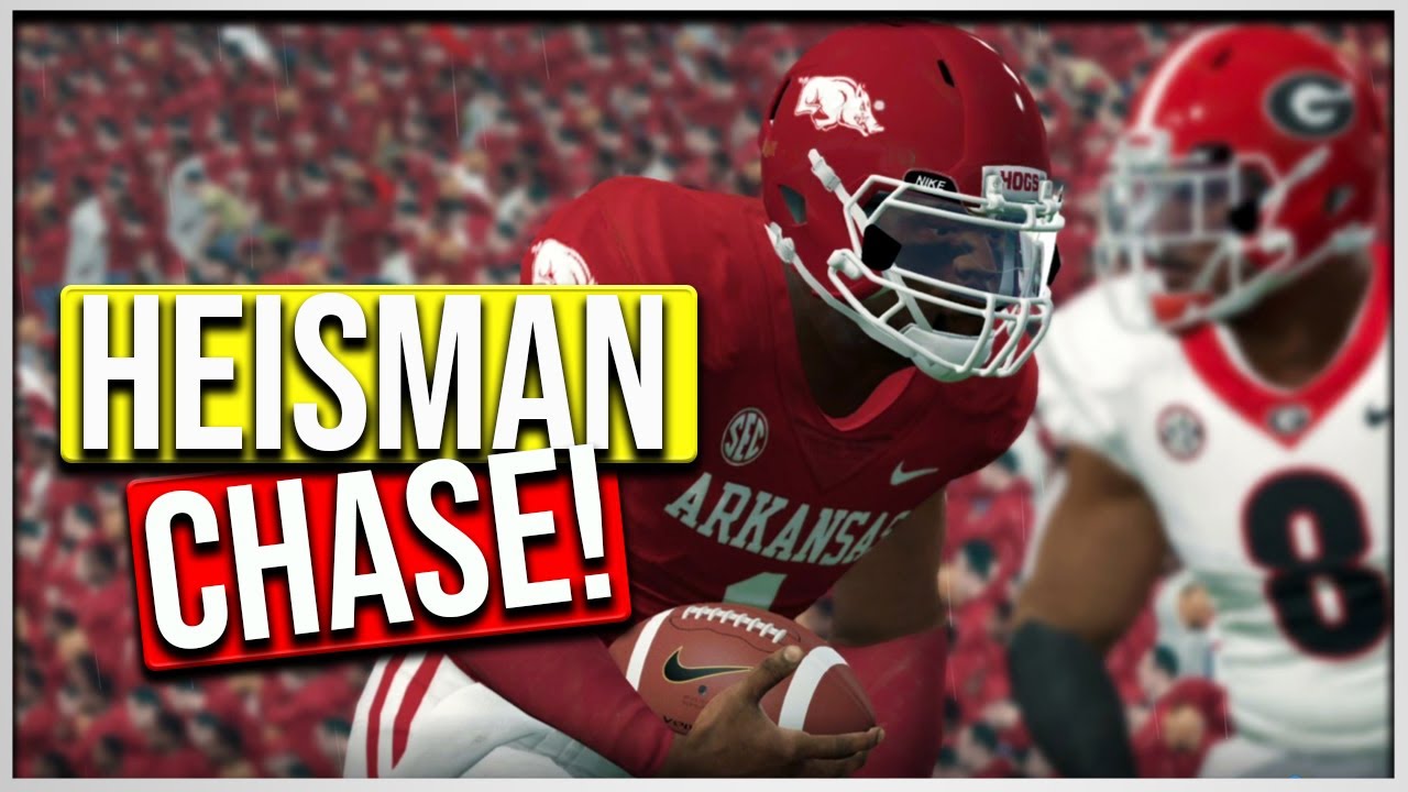 College Football Revamped | NCAA 14 | Heisman Chase! | Arkansas Dynasty | Ep. 30 - YouTube
