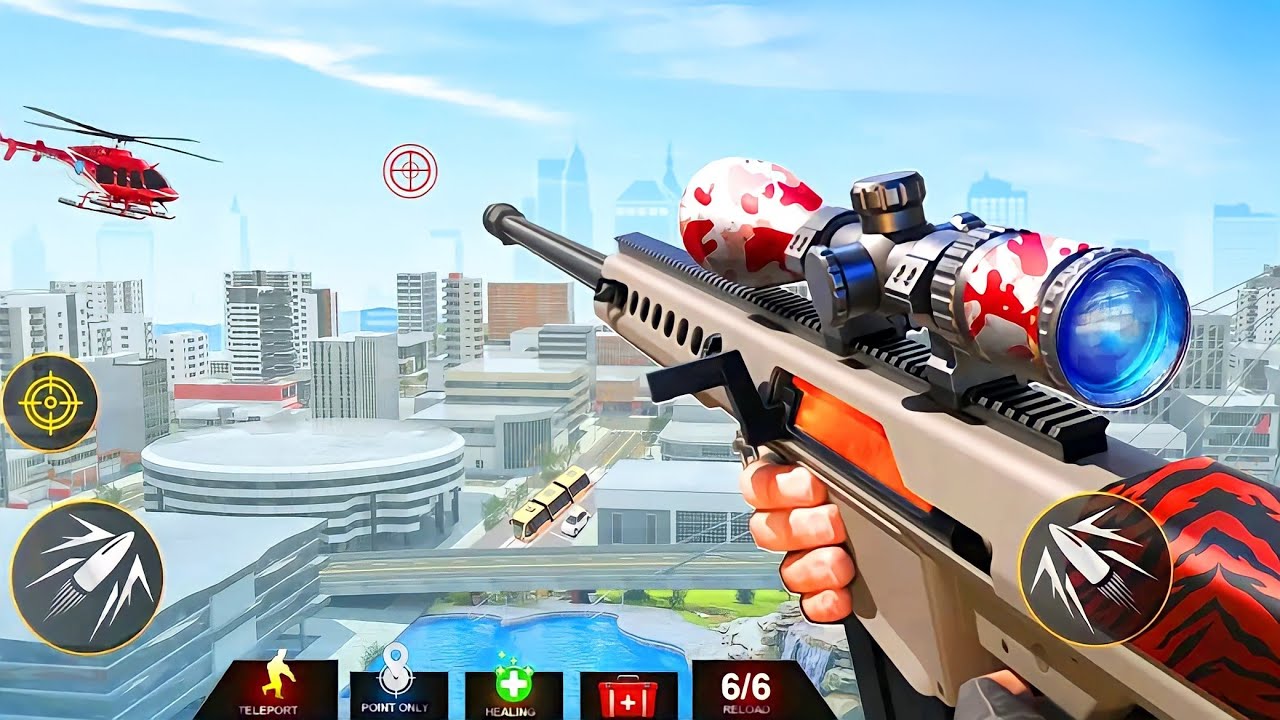 Sniper Shot 3D: Offline Gun Shooting Game _ Android GamePlay #3 - YouTube