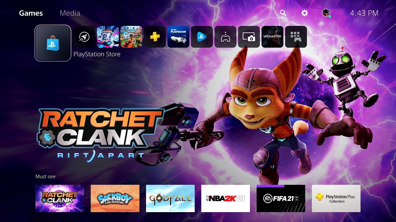 PlayStation 5 Dashboard & Features Walkthrough (4k) - YouTube