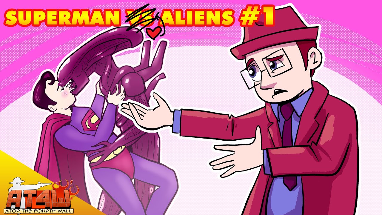 Superman vs. Aliens #1 - Atop the Fourth Wall - YouTube