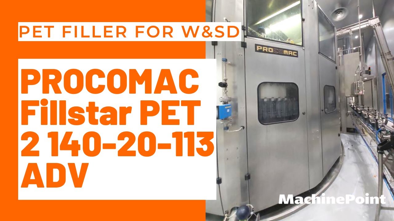 PROCOMAC Fillstar PET 2 140-20-113 ADV PET Filler for W&SD | PROCOMAC ...