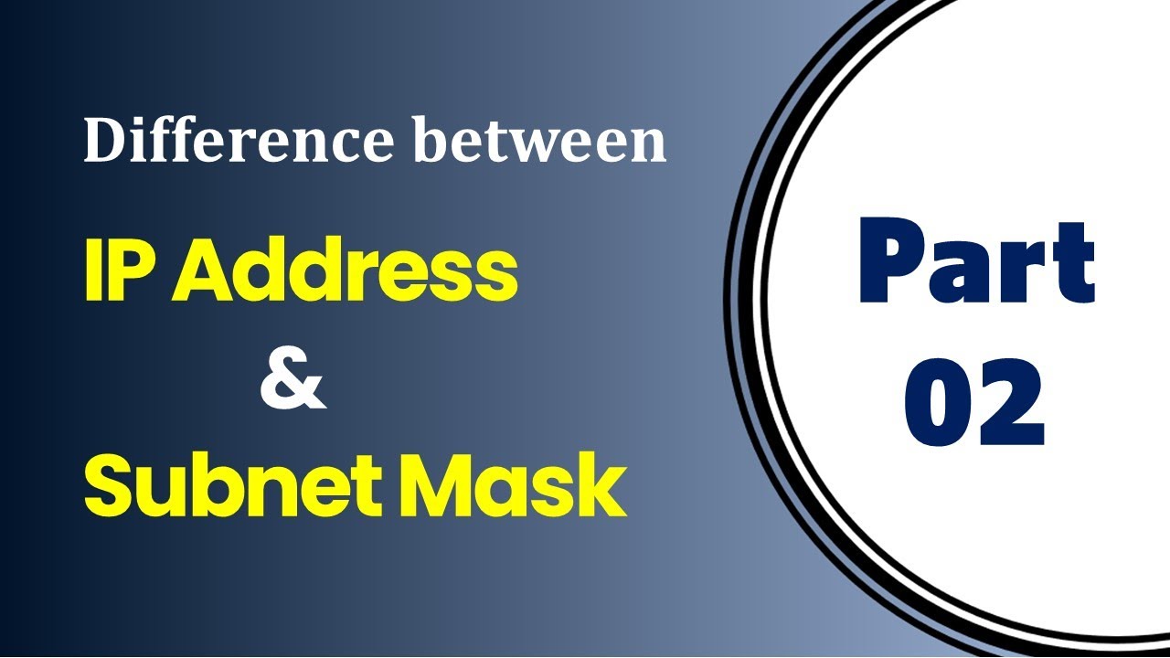 IP Address vs Subnet Mask | Difference between IP Address and Subnet ...