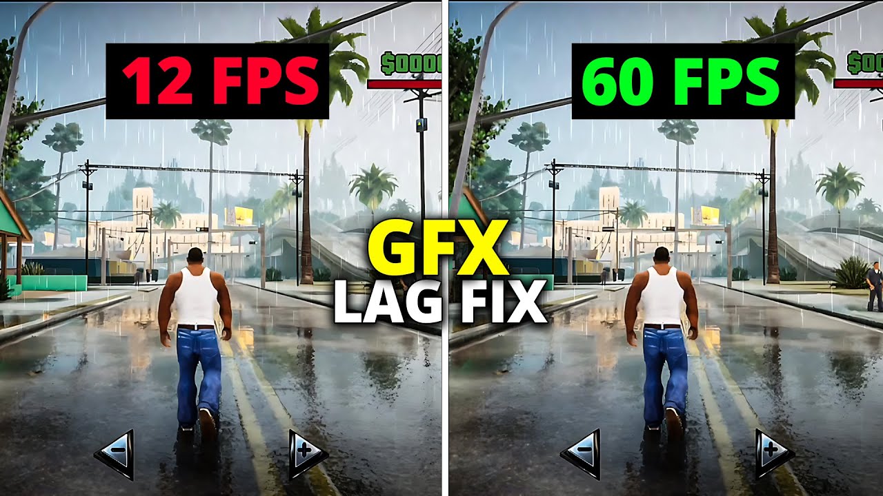 FIX LAG!🔥 GTA SA Definitive Edition Android - MOD ULTRA GRAPHICS (GFX ...